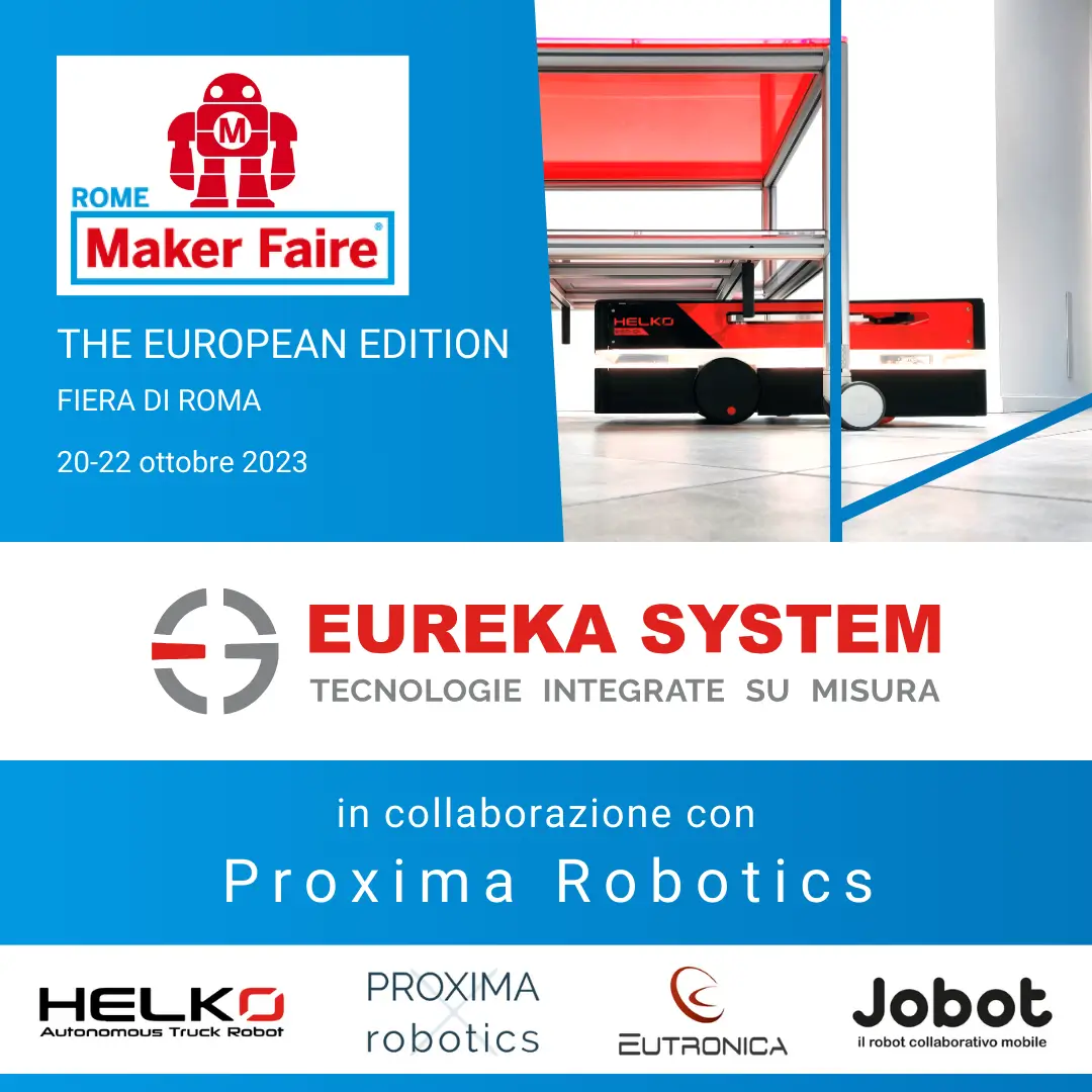 Appuntamento a MAKER FAIRE Rome 2023 | Eureka System